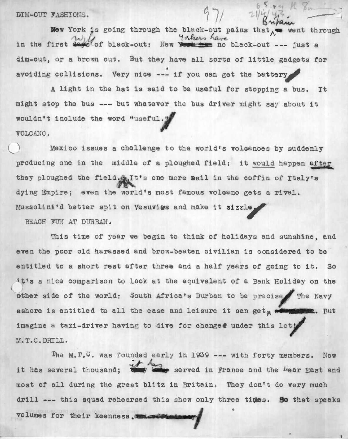 Commentary - Roving Camera Reports: Volcano Eruption in Mexico · News ...